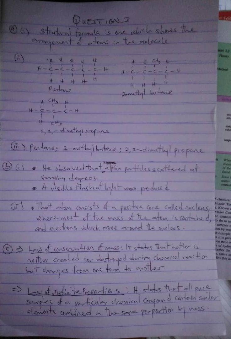 WAEC GCE Chemistry Questions and Answers 2026/2027 | WAEC OBJ & Theory ...