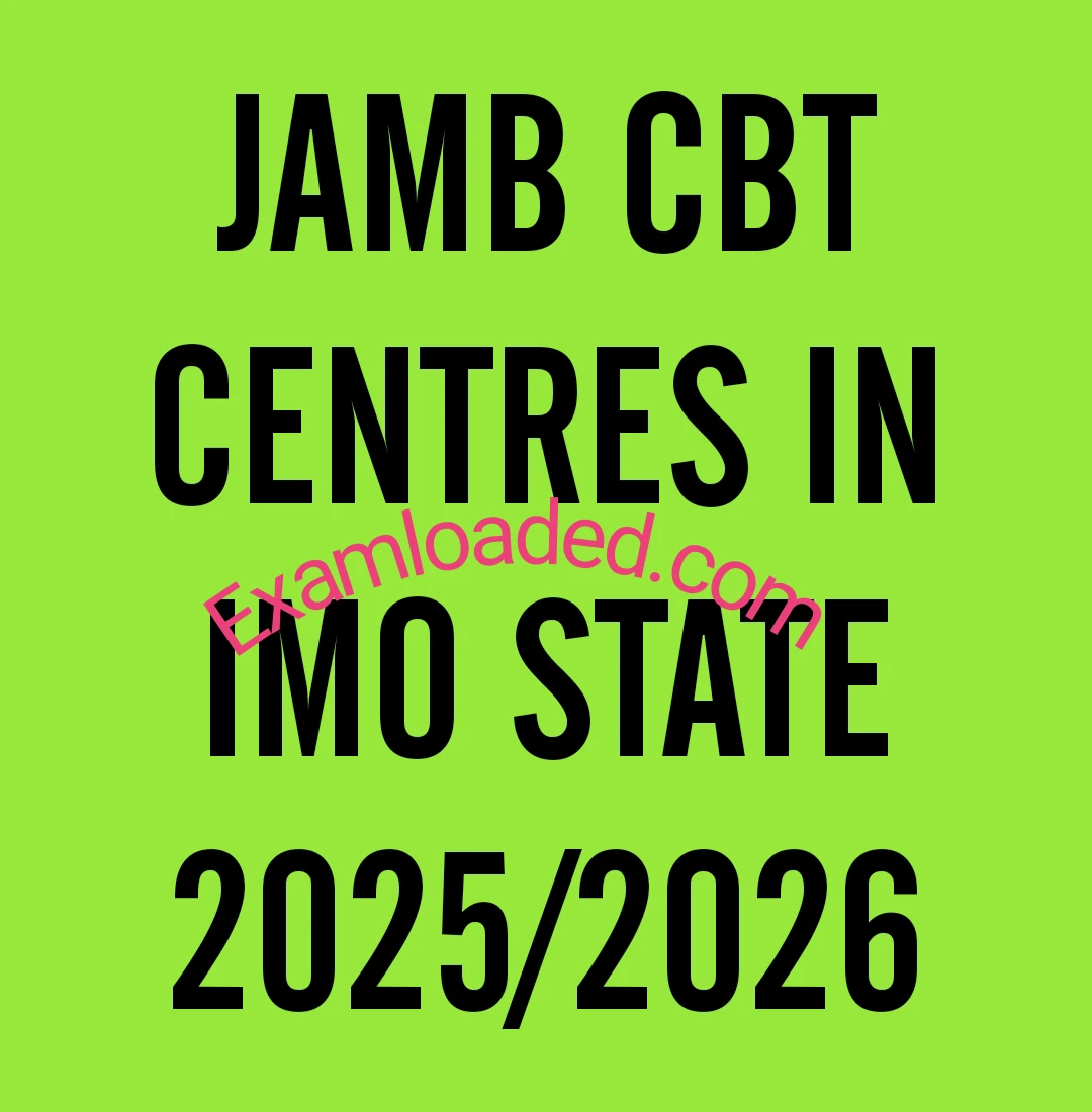 JAMB CBT Centres in Imo State (Owerri) 2026/2027